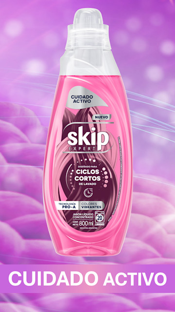 JABÓN LÍQUIDO PARA CICLO CORTO | Skip