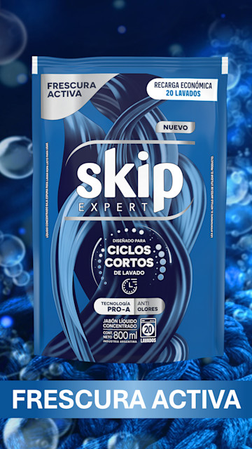 JABÓN LÍQUIDO PARA CICLO CORTO | Skip