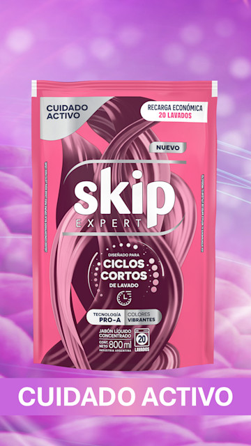 JABÓN LÍQUIDO PARA CICLO CORTO | Skip